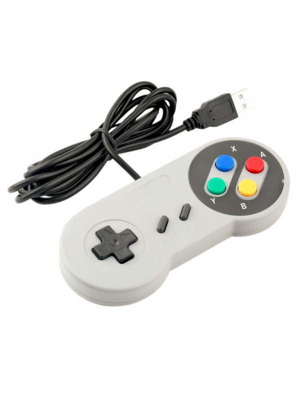 Raspberry Pi USB Controller Gamepad - SNES Style | electrobot.gr